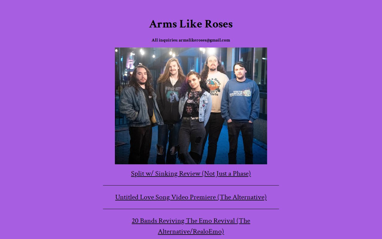 Arms Like Roses
